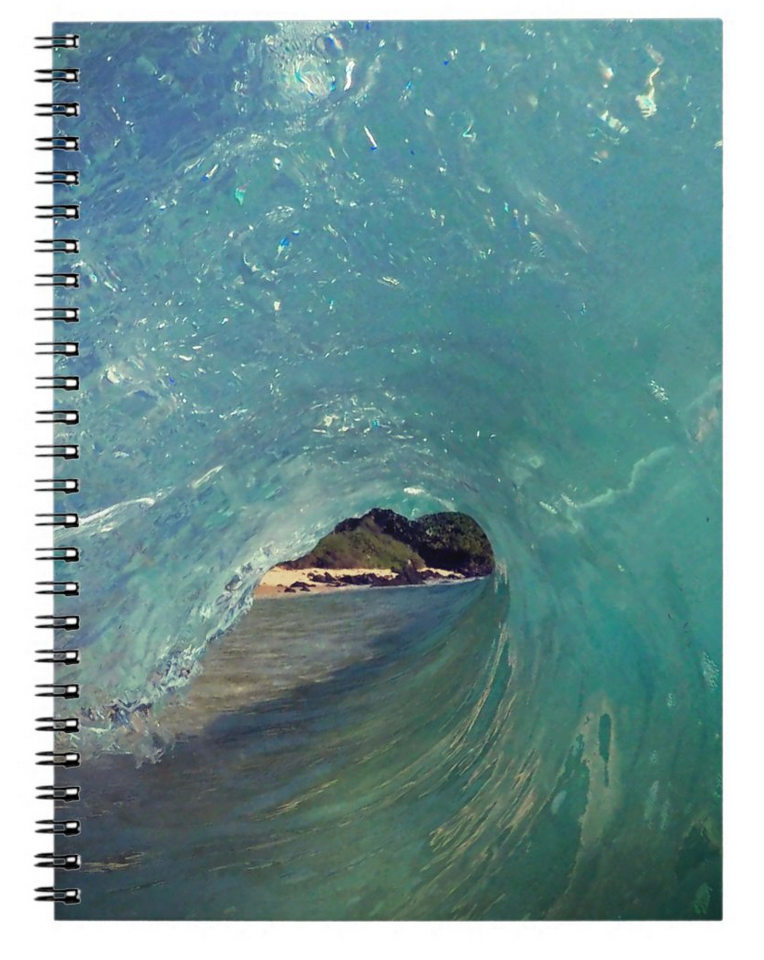 Makena Maui Spiral Keepsake Notebook — Lehua's Forest, Flower ...